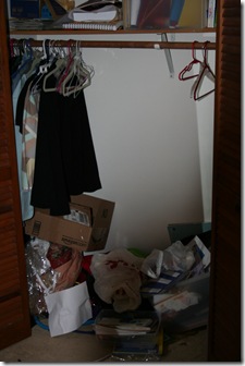 Mom's Lessons from the Boys: Closet Clean Out….number 3